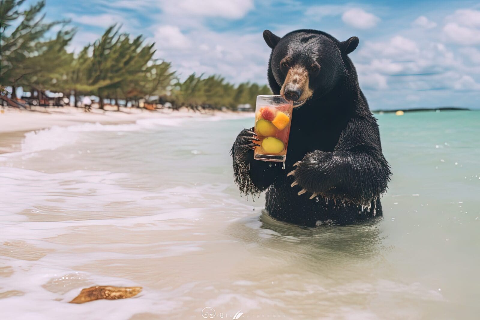 Swimming with Bears in Destin Florida